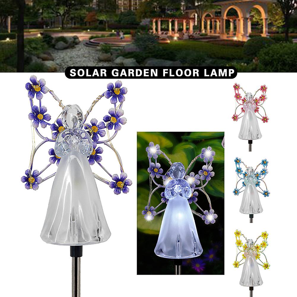 Waterproof Solar Angels Light Energy Saving Solar Garden Angels Light ...