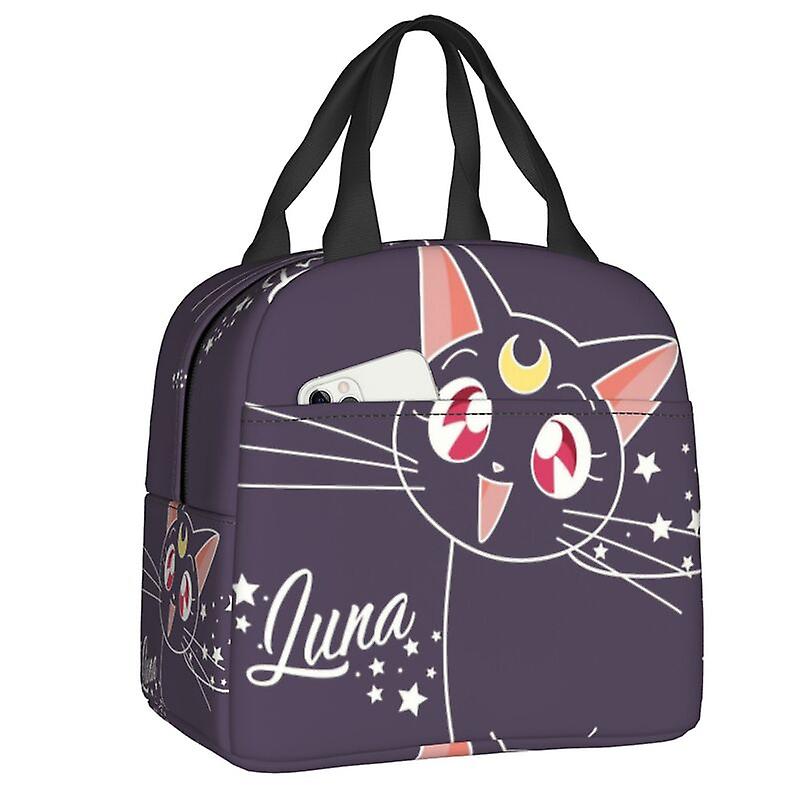 Rainbow Planetary Symbols Moon Sailors Lunch Box Women Thermal Cooler ...