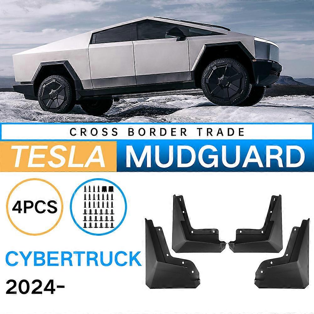 Suitable for Tesla Cybertruck 2024 foreign trade fender car tire mud ...