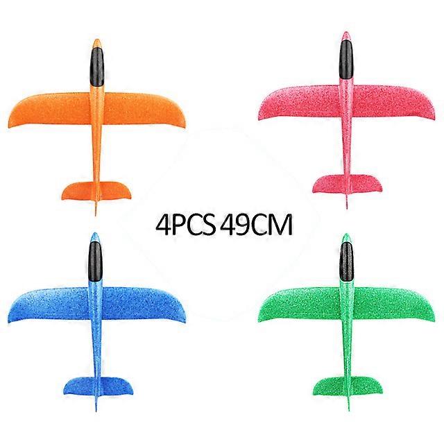 Stor Skum Flygplan Flygande Segelflygplan Leksak Handkast Frigolit ...