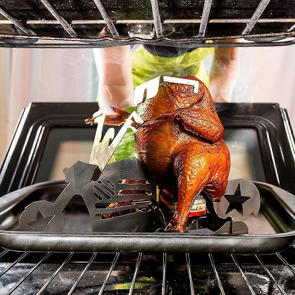 Portable Chicken Rack, BBQ Chicken Rack, Beer Can Chicken Rack, BBQ ...
