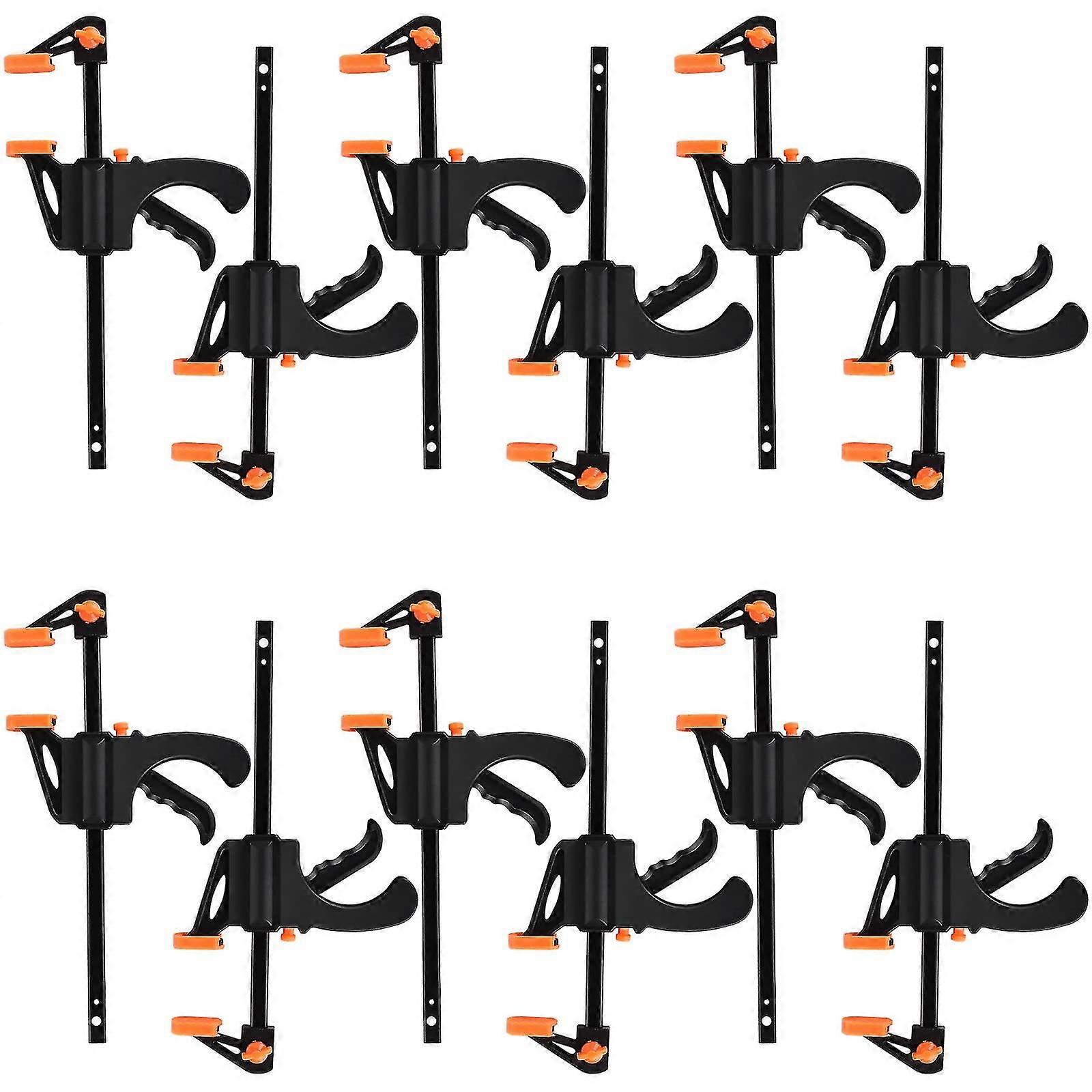 10 Pieces One Hand Clamps, Ratchet Table Clamp, Quick Release Ratchet ...