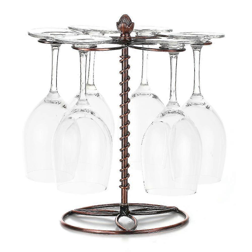 Wine Glass Rack, Red Wine Glass Drying Rack, Glass Rack 6 Wine Glass ...