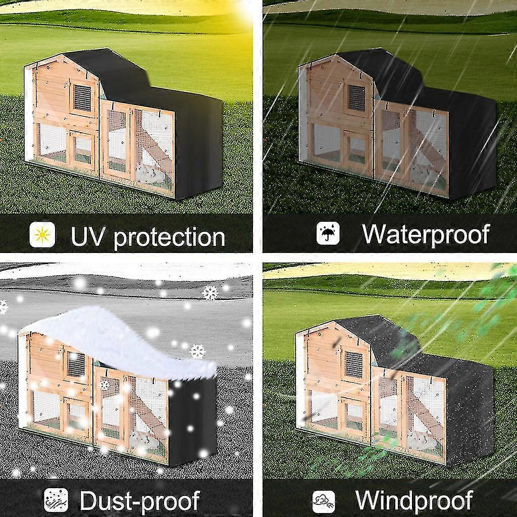 2024 Rabbit Hutch Cover 210d Durable Thermal Covers Pet Crate Covering ...