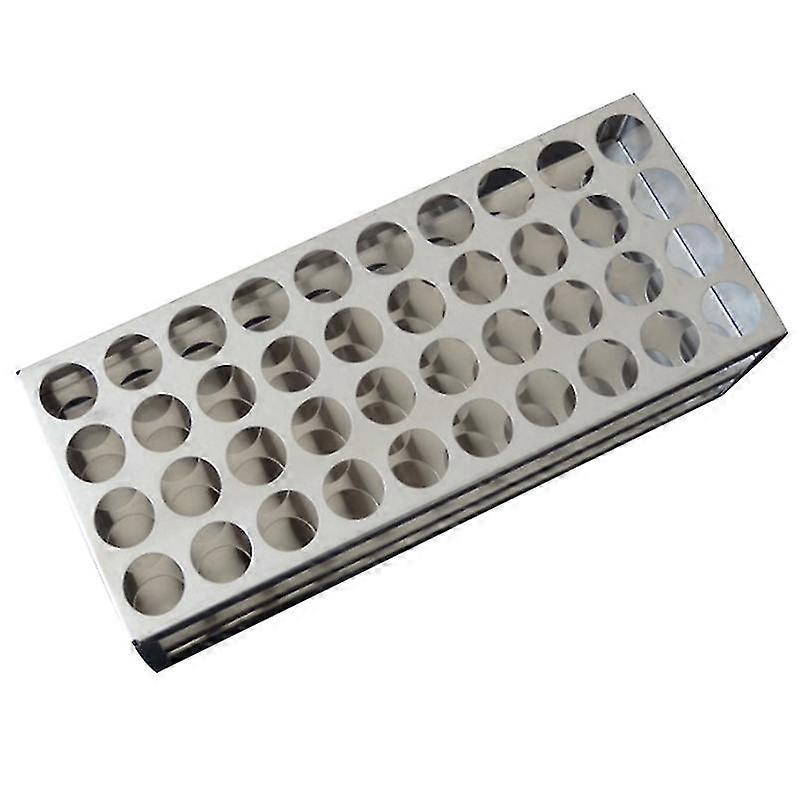 14Mm 40 Hole Aluminum Test Tube Rack Multifunctional Laboratory Test ...