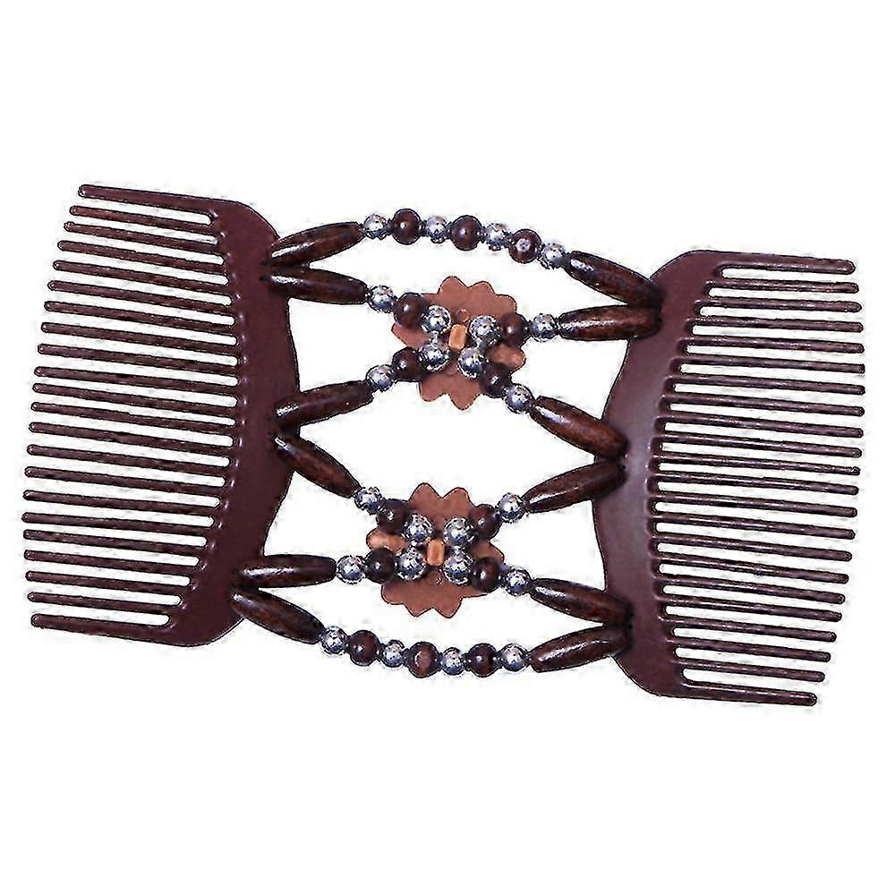 2x Double Hair Comb Jewelry Hair Accessories Hair Combs Headdress ...
