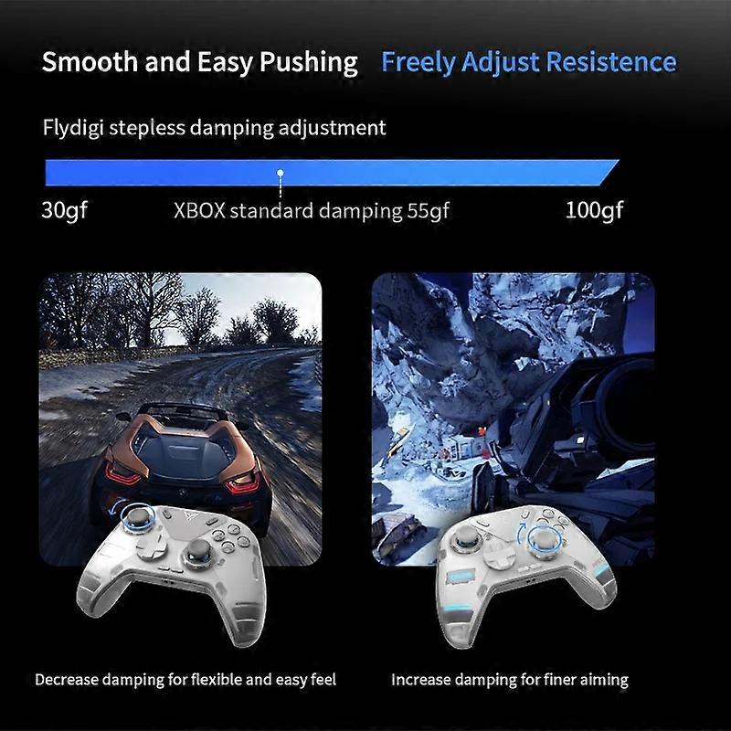 NEW APEX 4 Gaming Controller Wireless Elite Force Feedback Trigger ...