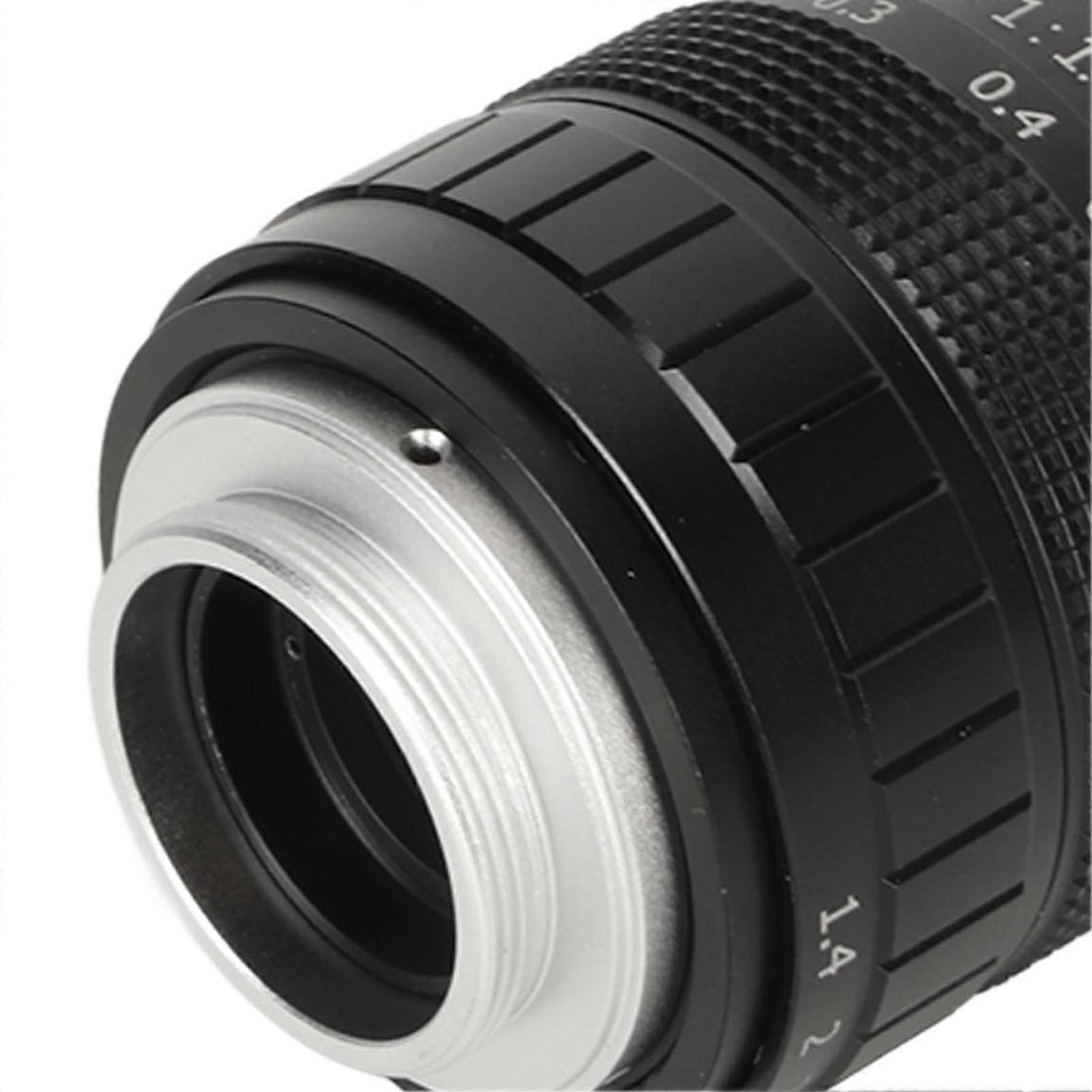 50mm Manual Focus Prime Lens F1.4 C 2/3inch Large Aperture Fixed Focus ...