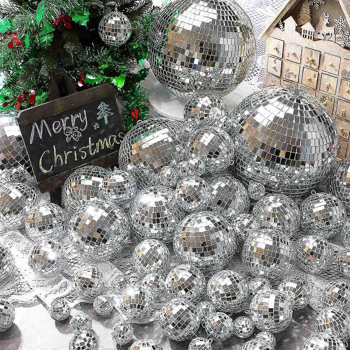 10 Pack Disco Ball Hanging Disco Ball Mirror Disco Balls For Party ...