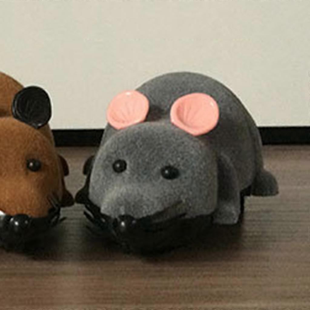 Funny for Cat Electric Toy Wireless Remote Control Simulation Mouse ...