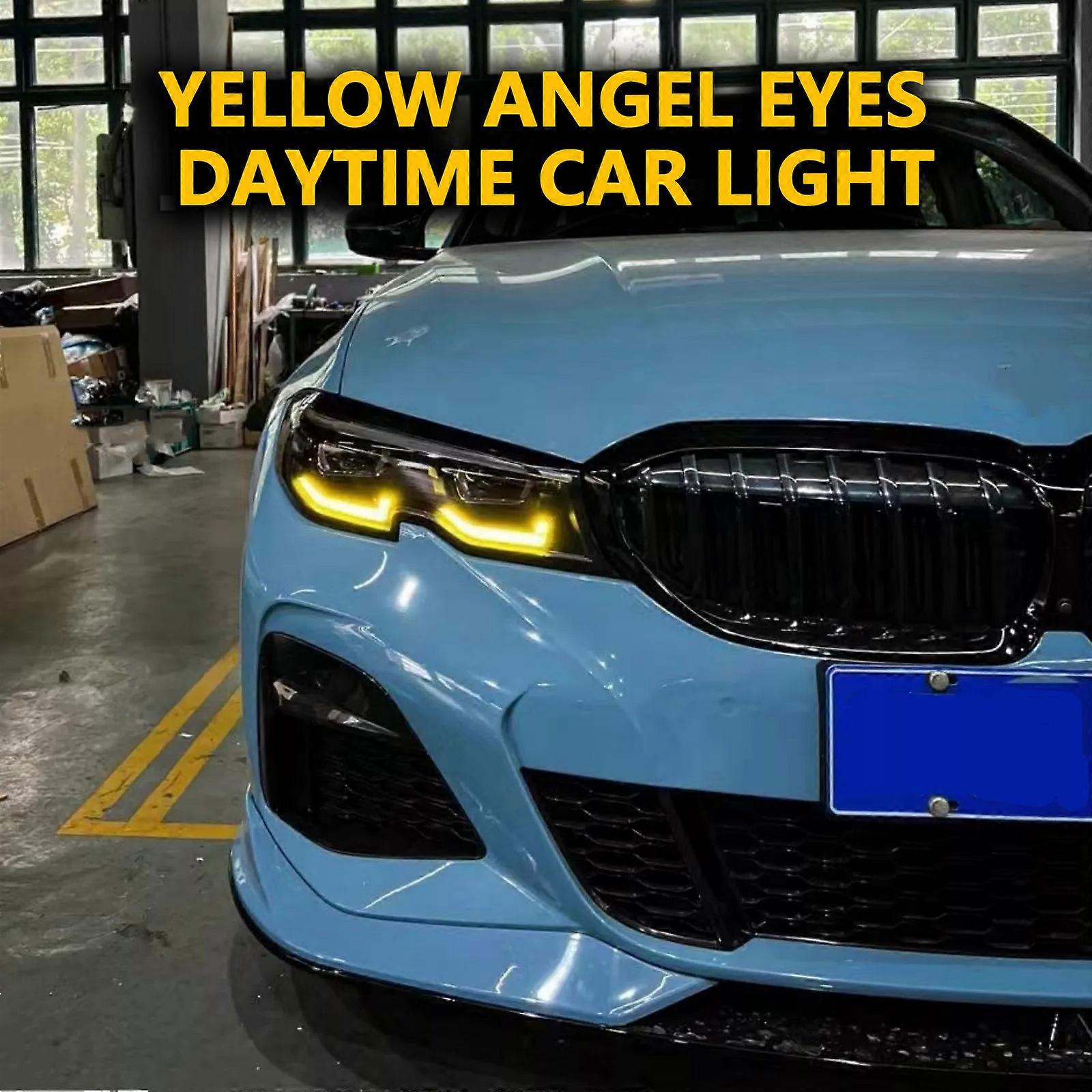 Yellow DRL LED Module Fit For BMW G20 G21 330i 330iX M340i M340iX 2019 ...