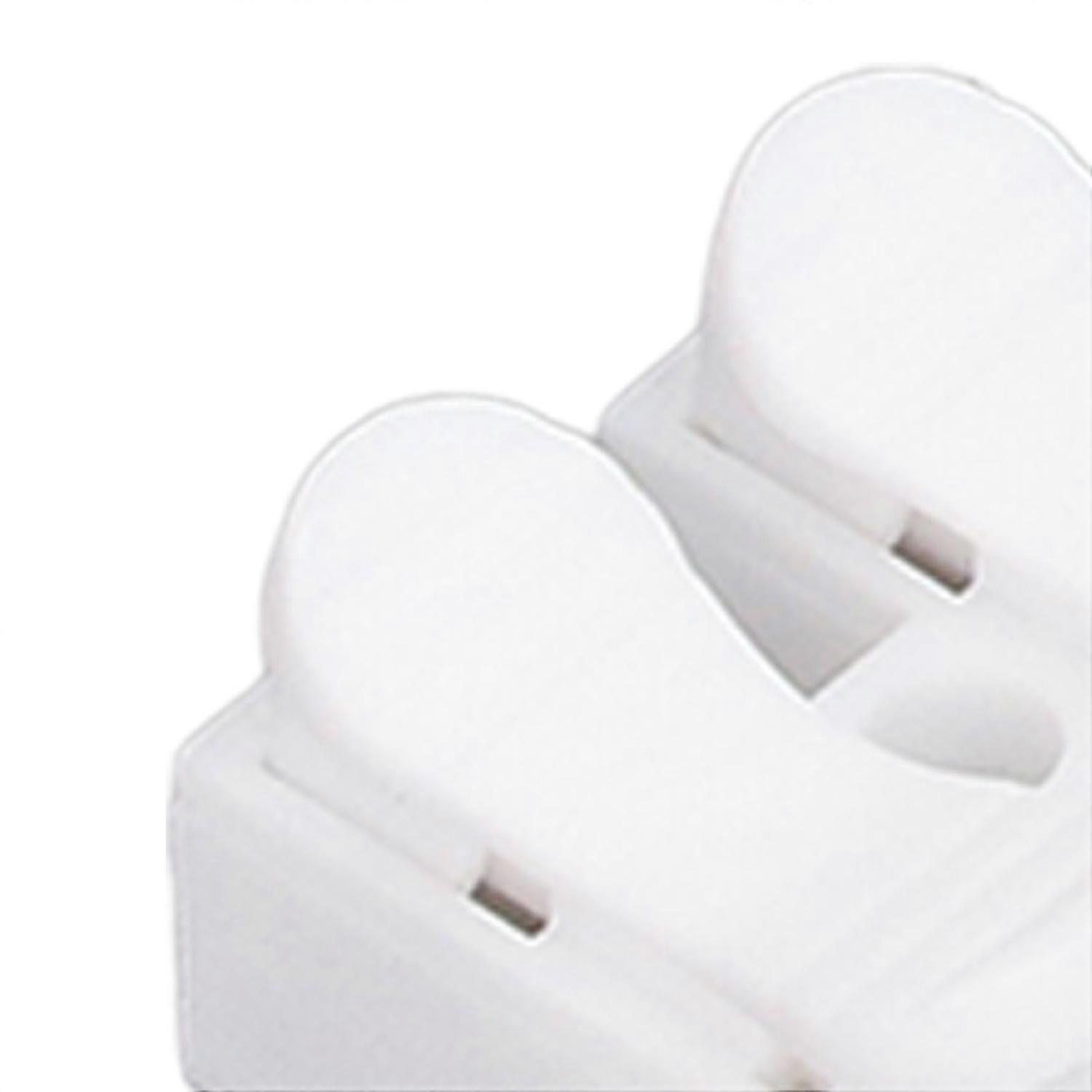 55 Pcs Push Quick Wire Connector 2 Pin Push in Spring Clamp Terminal ...