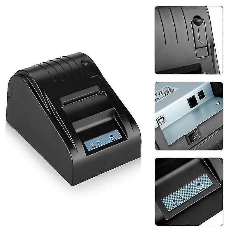 POS-5890T Portable 90mm / sec Thermal Receipt Printer | Fruugo UK