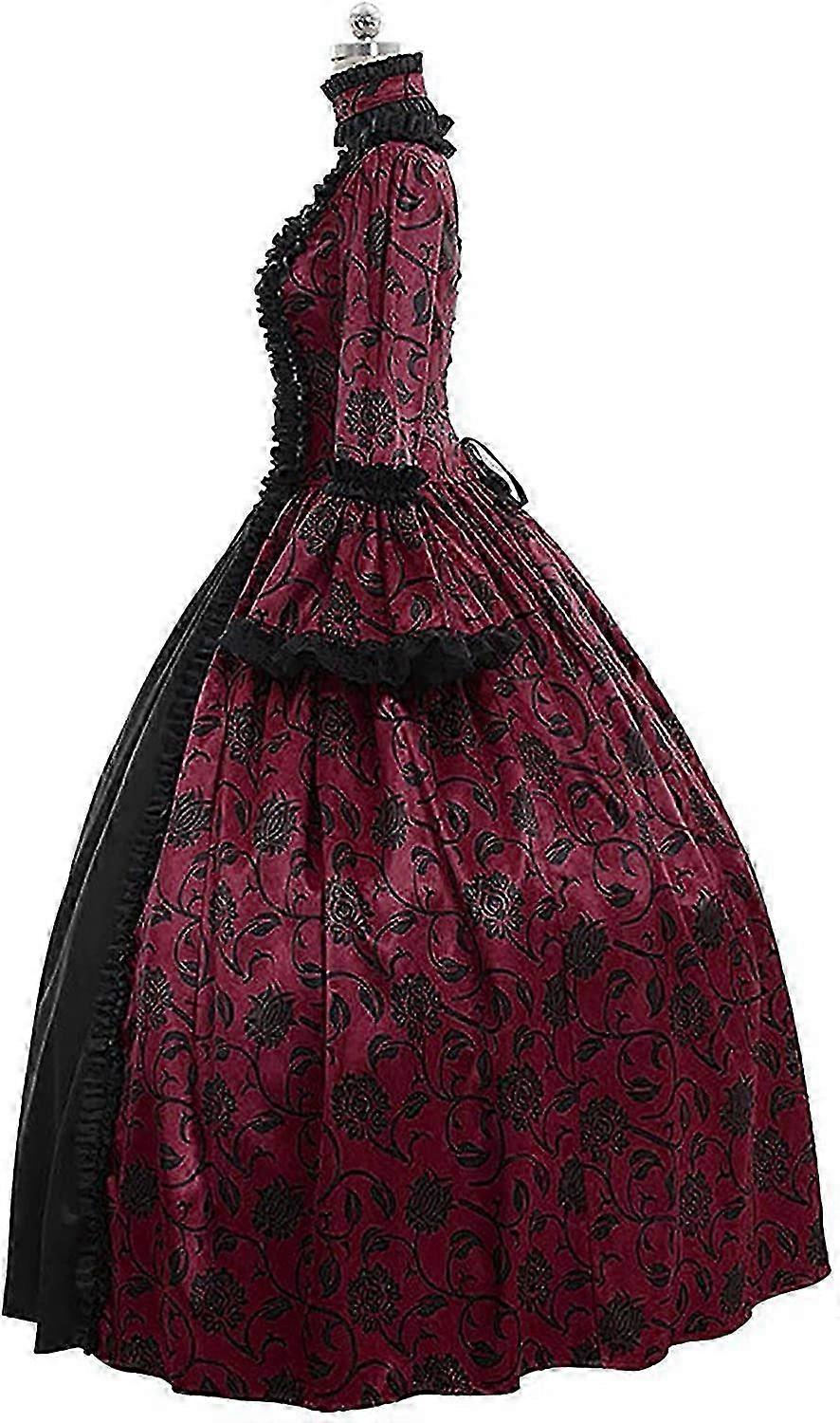 Plus Size Renaissance Dresses for Women Medieval Ball Gowns, Victorian ...