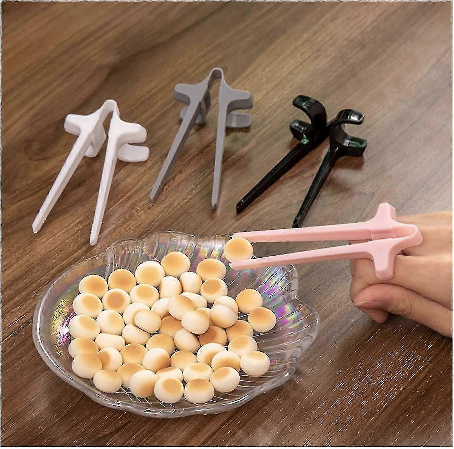 4 Pcs Finger Snack Chopsticks For Gamers,snack Clips Potato Chips ...