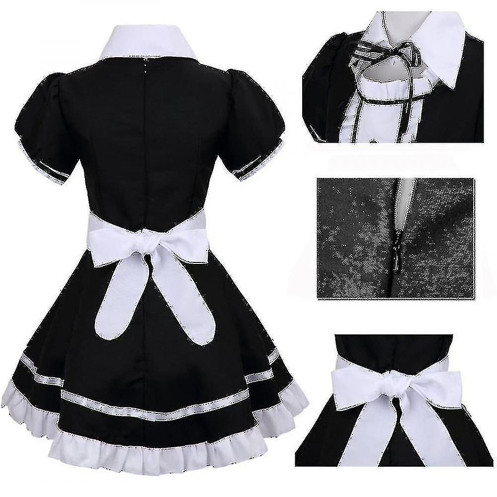Maid Costumes French Maid Dress Girls Woman Amine Cosplay Costume