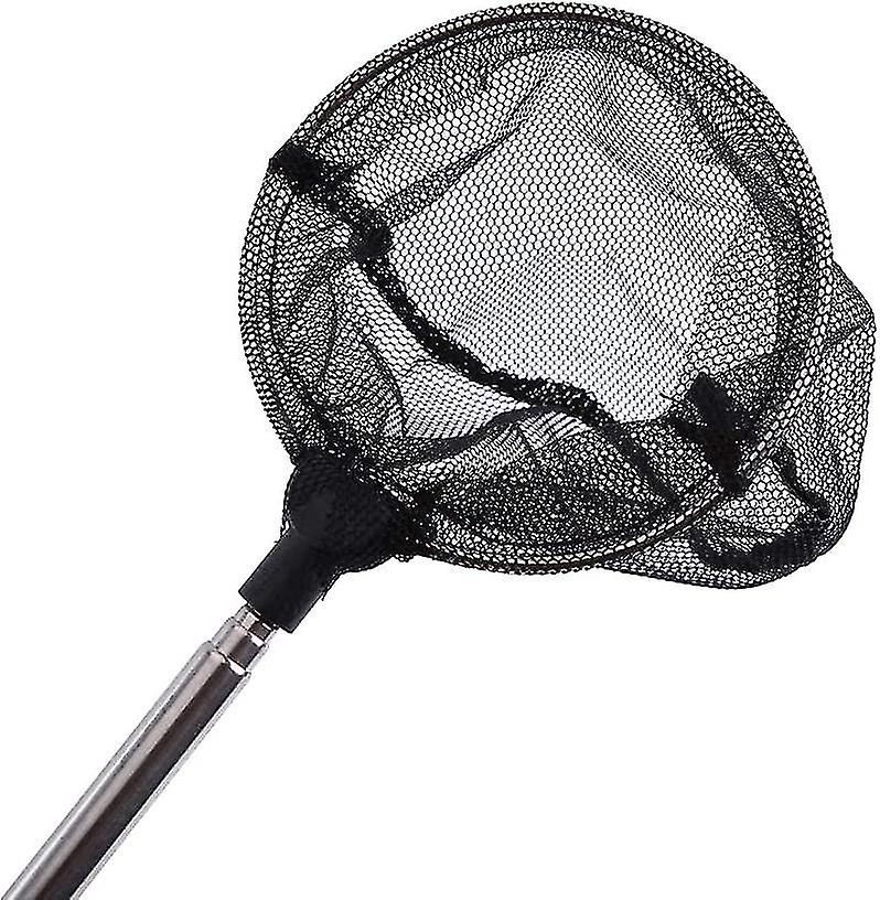 Landing Net With Telescopic Arm For Aquarium Fish And Shrimp Round ...