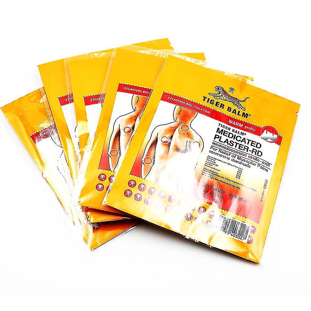 10pcs/lot New 2019 Tiger Balm Pain Relieving Patch Medical Plaster ...