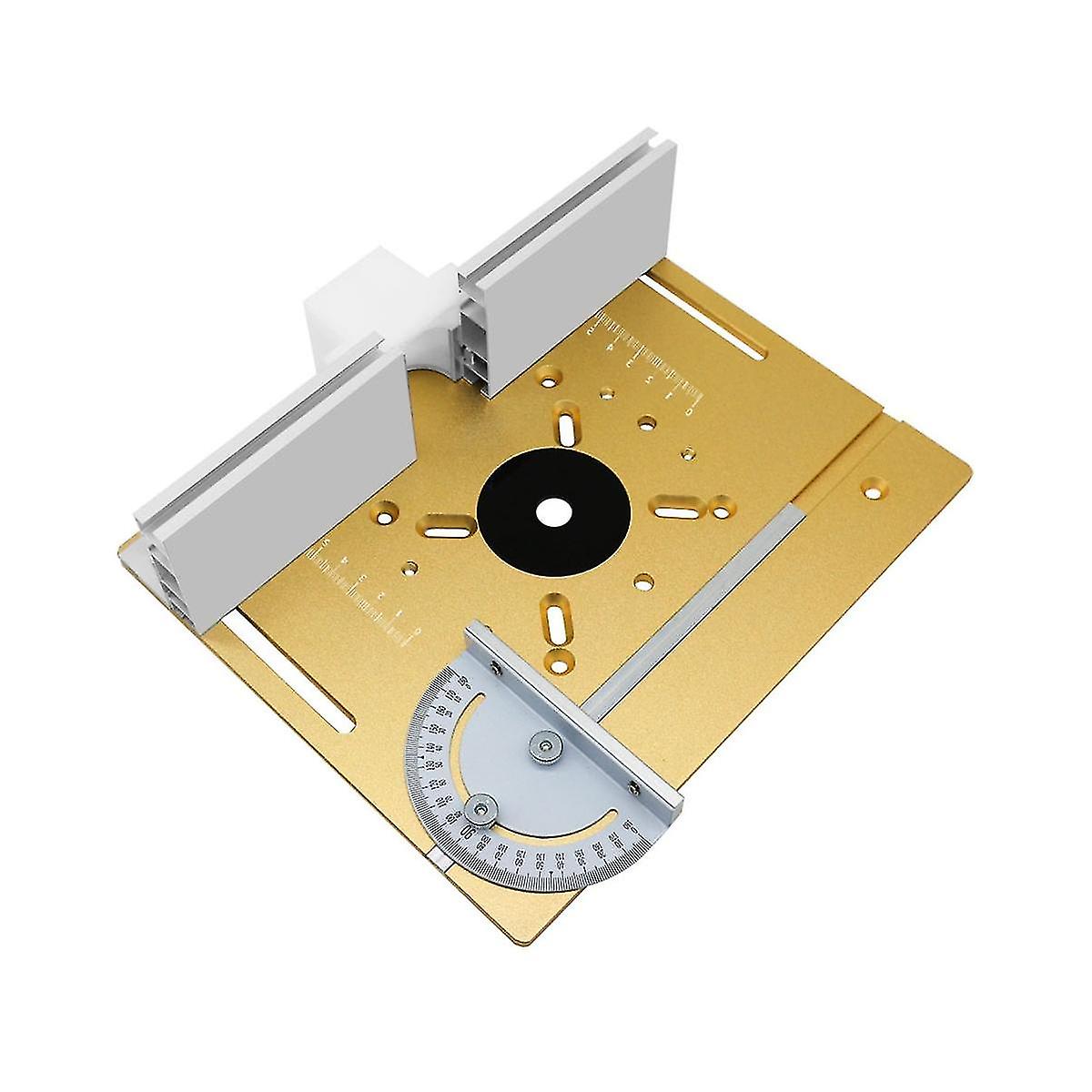 Precision Router Lift System And Router Table Insert Plate - Wood ...