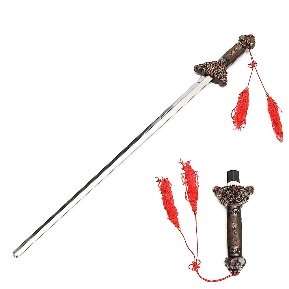 Stainless Steel Dull Sword Swallowing Illusion Flexible Street Magic ...