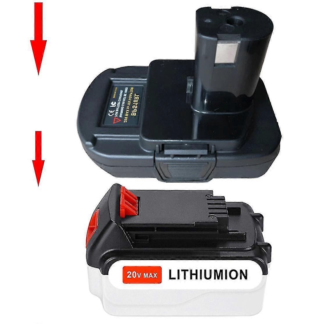 Black & Decker/porter Cable/ Stanley 20v Lithium Battery Converter ...