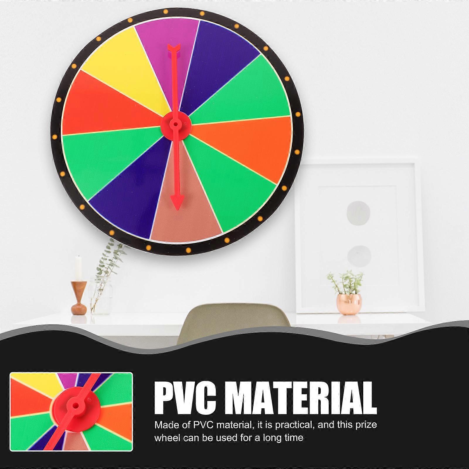 DIY Party Prize Wheel Lottery Wheel Fortune Wheel DIY Game Wheel Prop ...