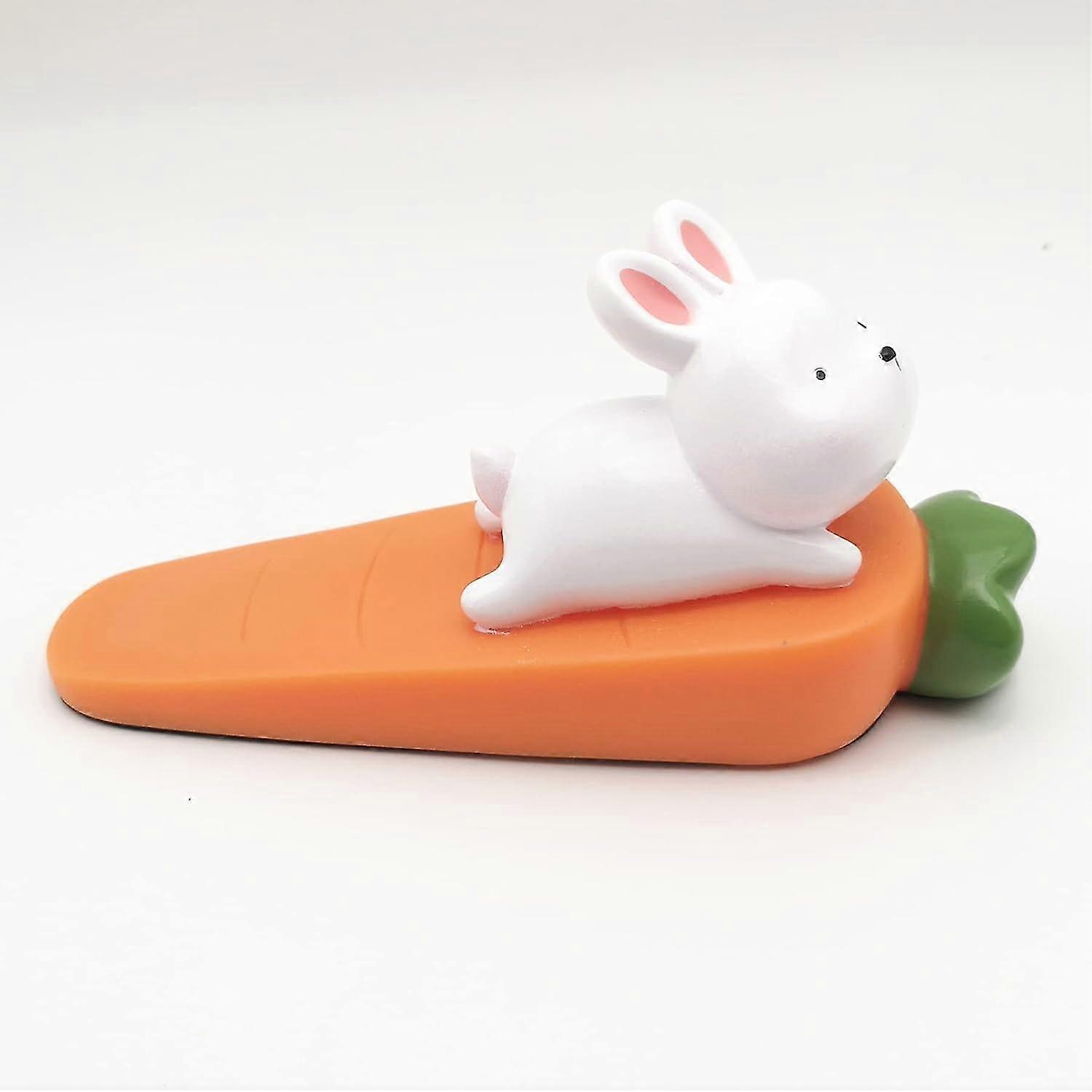 6pcs Door Stoppers, Cute Small Door Stopper, Rabbit Hedgehog Bear Duck ...