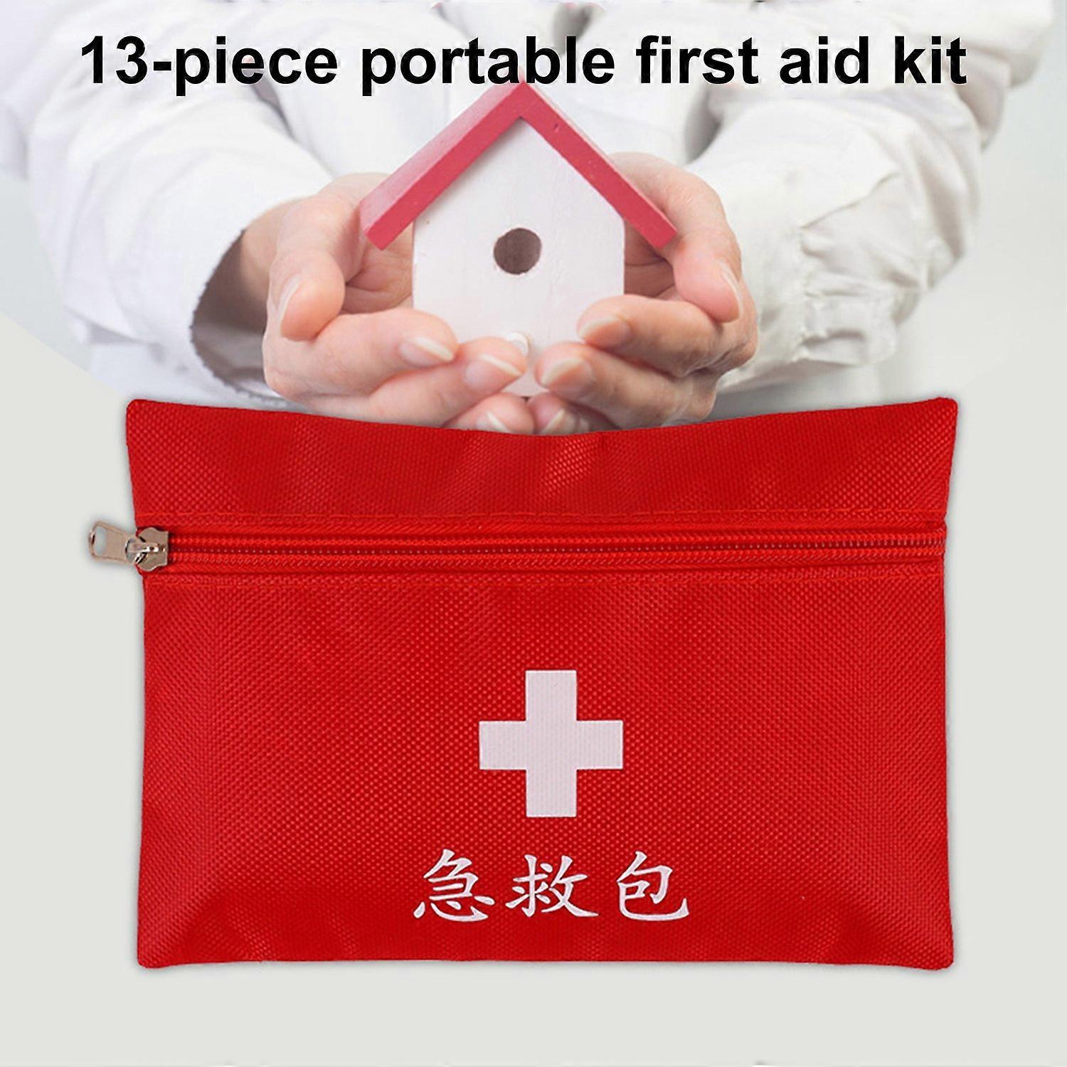 First Aid Kit Waterproof Lightweight Urgent Accident Portable Travel ...