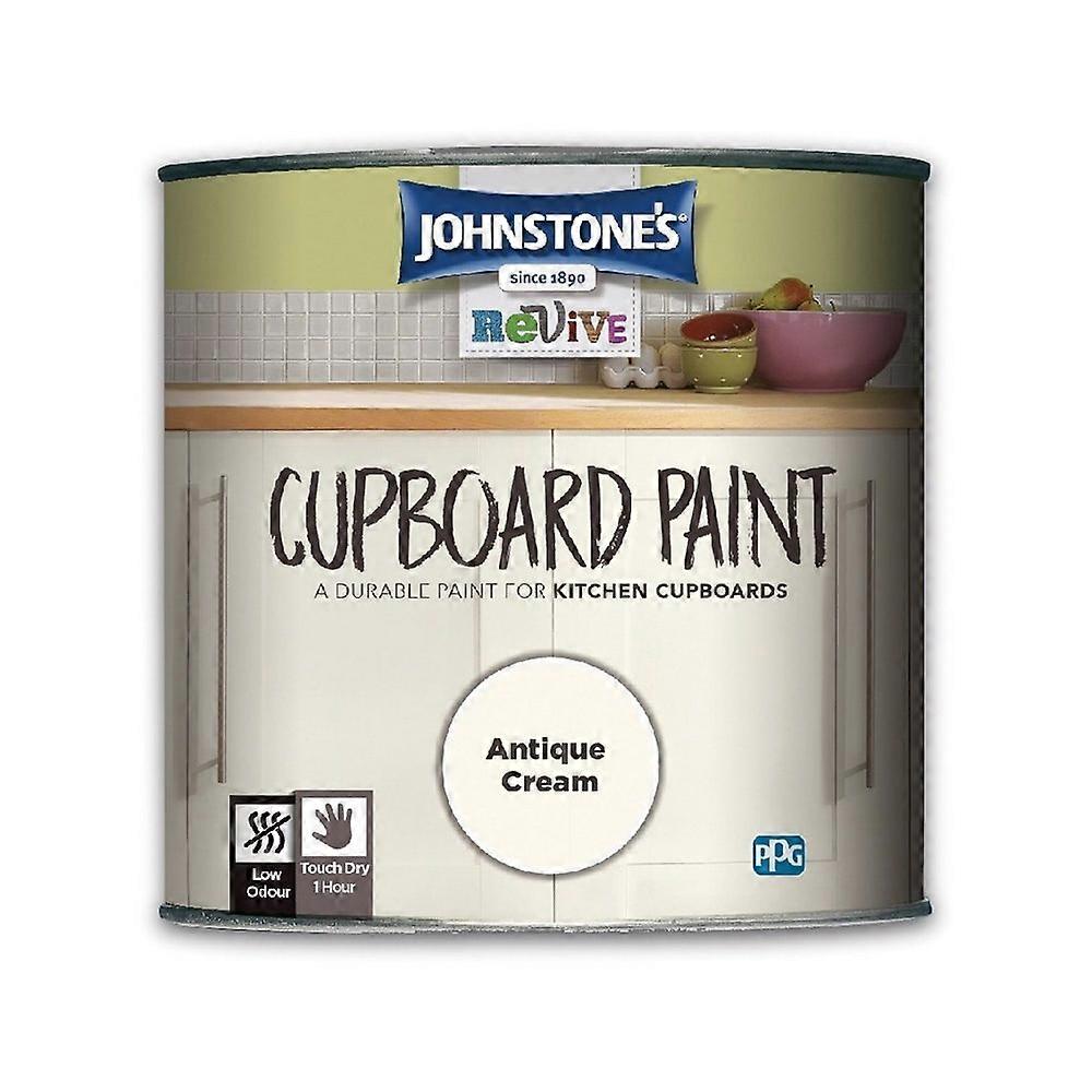 Johnstones Revive Cupboard Paint 750ml Antique Cream | Fruugo UK