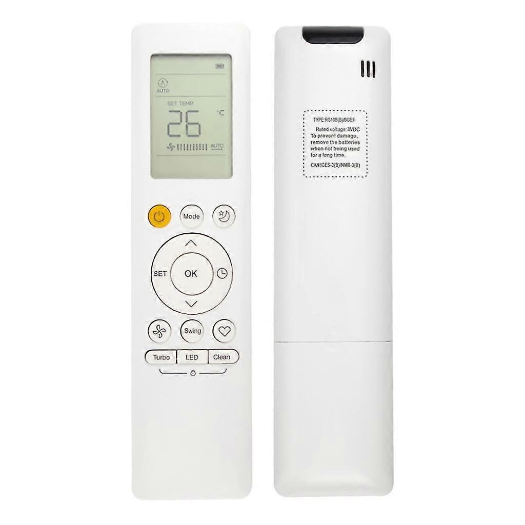 Air Conditioner Remote Control Large Screen Conditioning Controller ...