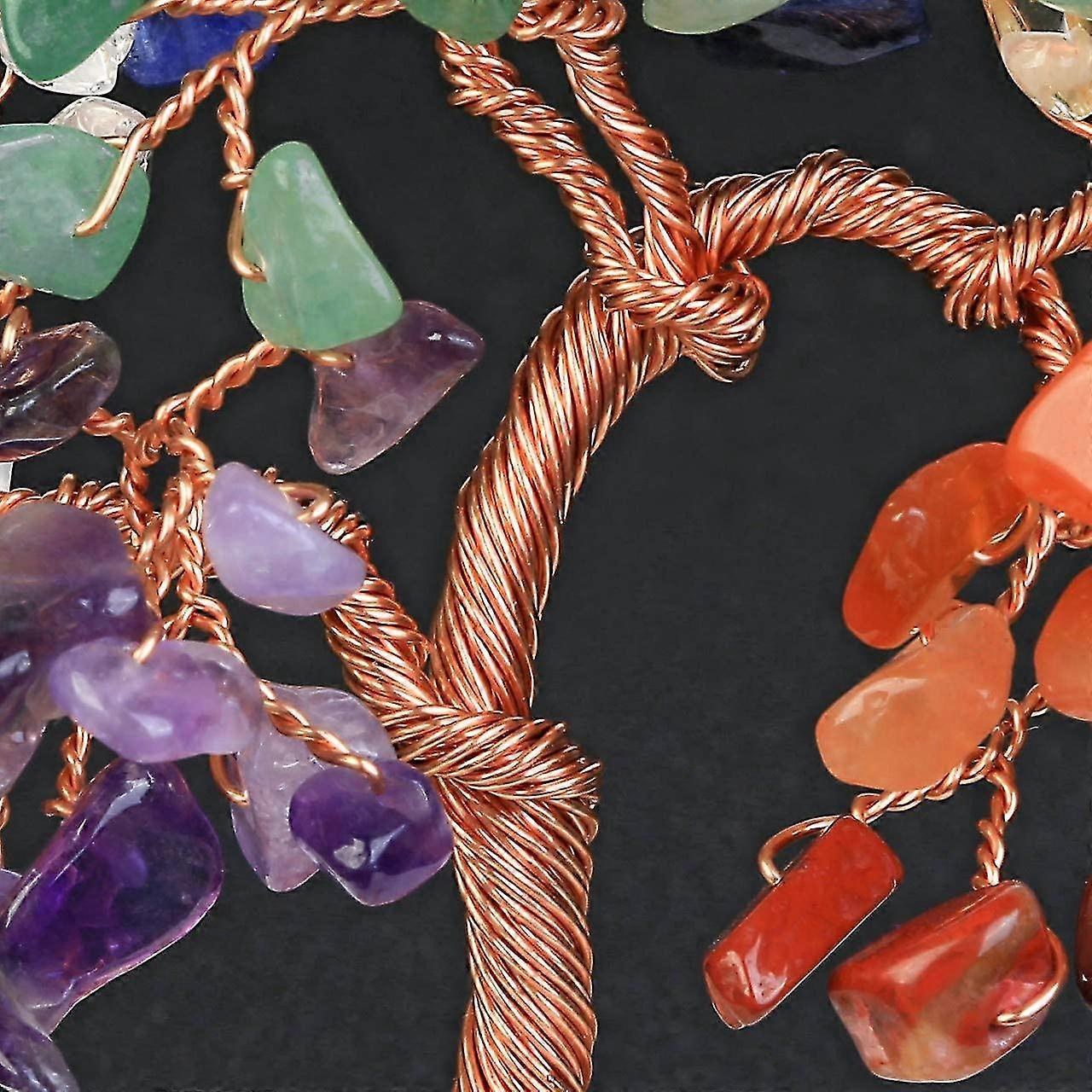 Premium Natural Tree Of Life Chakra Crystal Tree With Healing ...