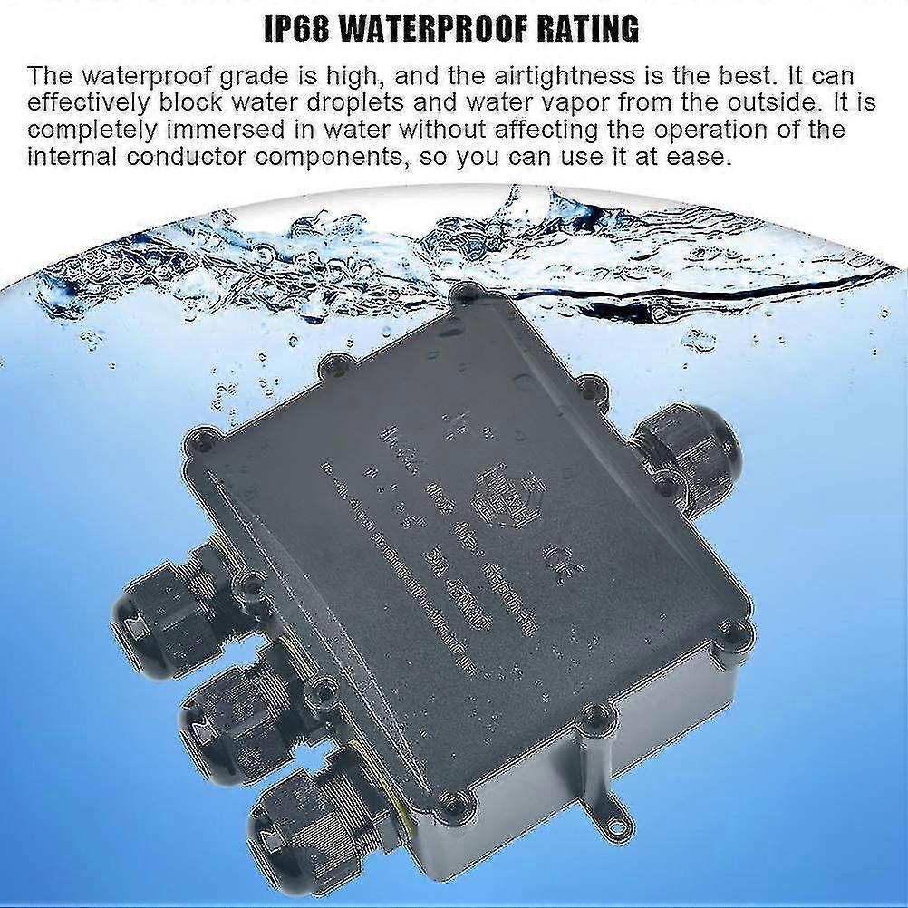 Waterproof Junction Box Ip68 Junction Box 4 Way Waterproof Junction Box ...
