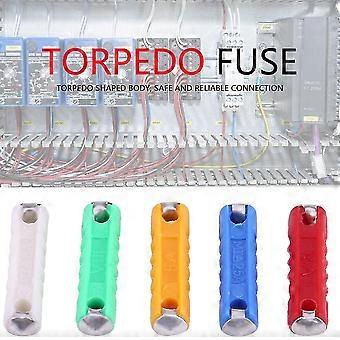 200 Pieces Torpedo Fuse, Multicolor Torpedo Shaped Car Fuses Assortment ...