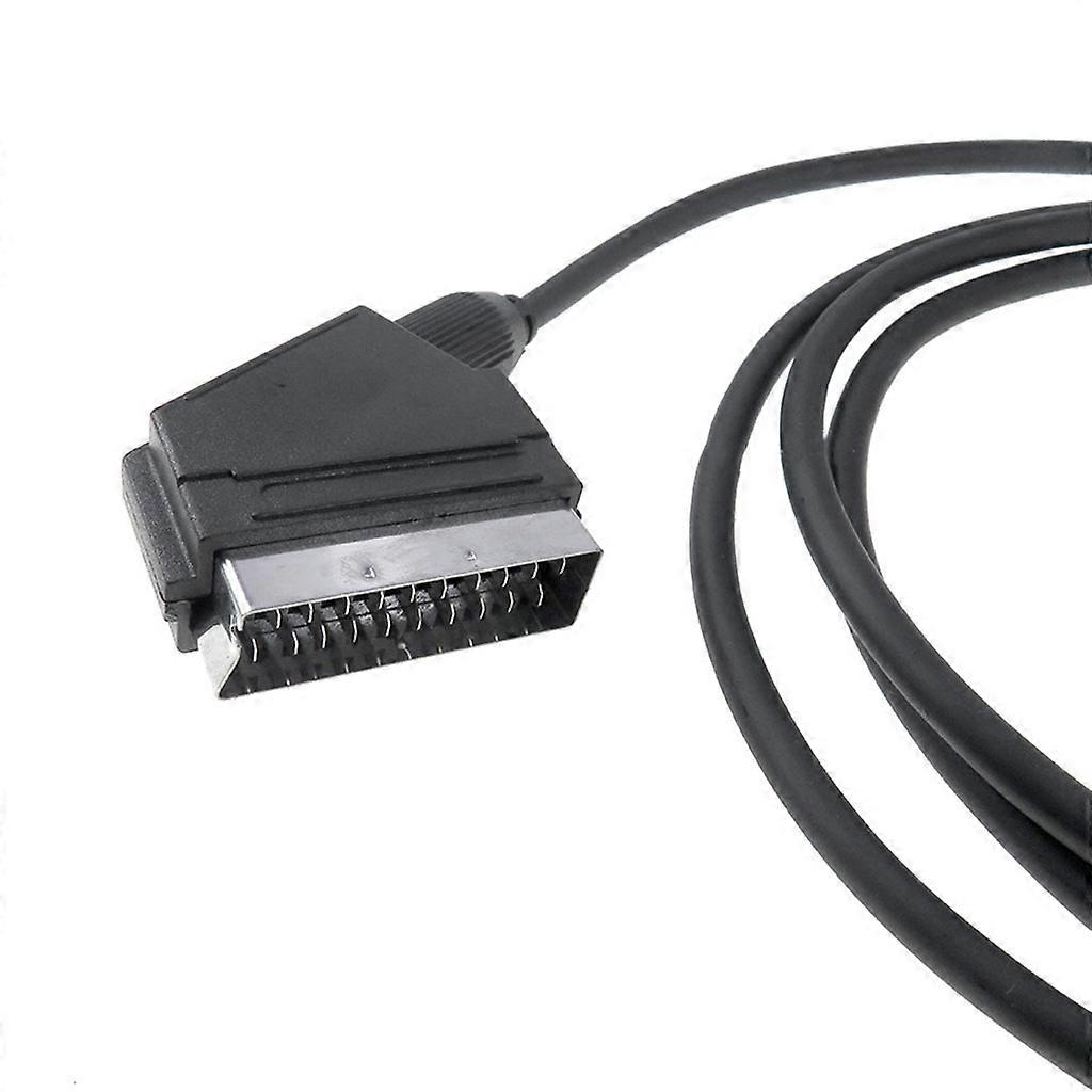 1.8m/3.0m RGB Scart Audio Video AV Cable Connection Cord for NES ...