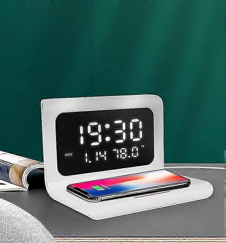 Alarm Clocks Charge-it Wireless Digital Alarm Clock, With Wireless ...