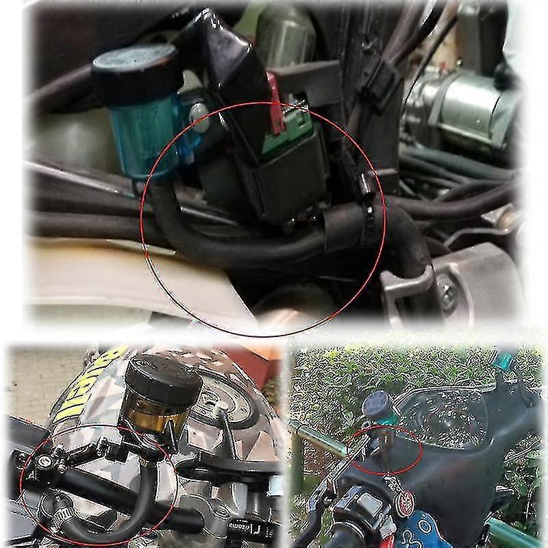 Fuel Hose 1 Meter 7mm Gasoline Hose Kit With 10 Clamps Fuel Line ...