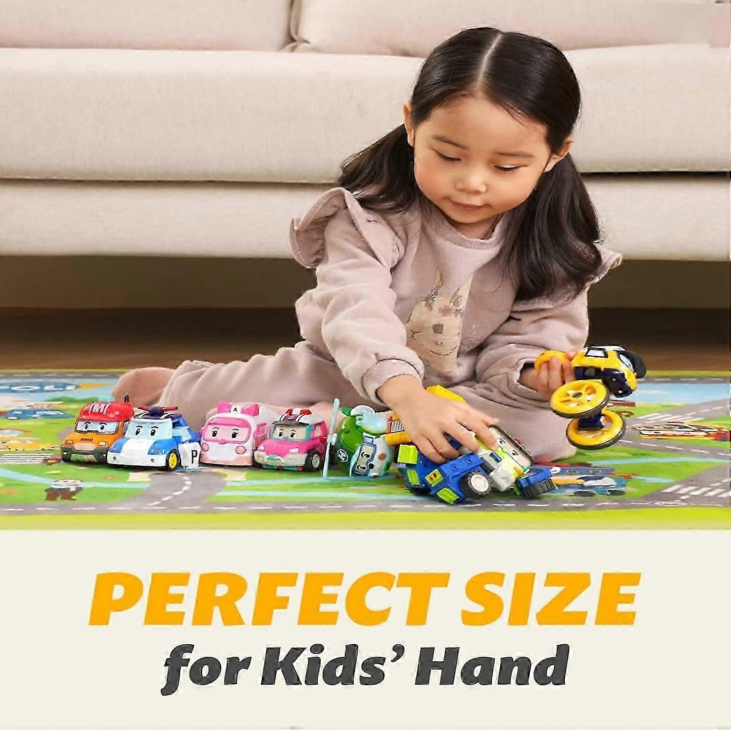 SBSG Robocar Poli Transforming Robot, Helly 4" Transformable Helicopter ...