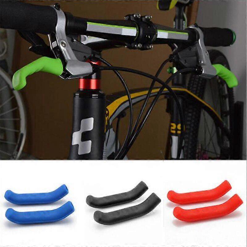1 Pair Bike Bicycle Handlebar Cover Grips Smooth Soft Rubber Handlebar ...