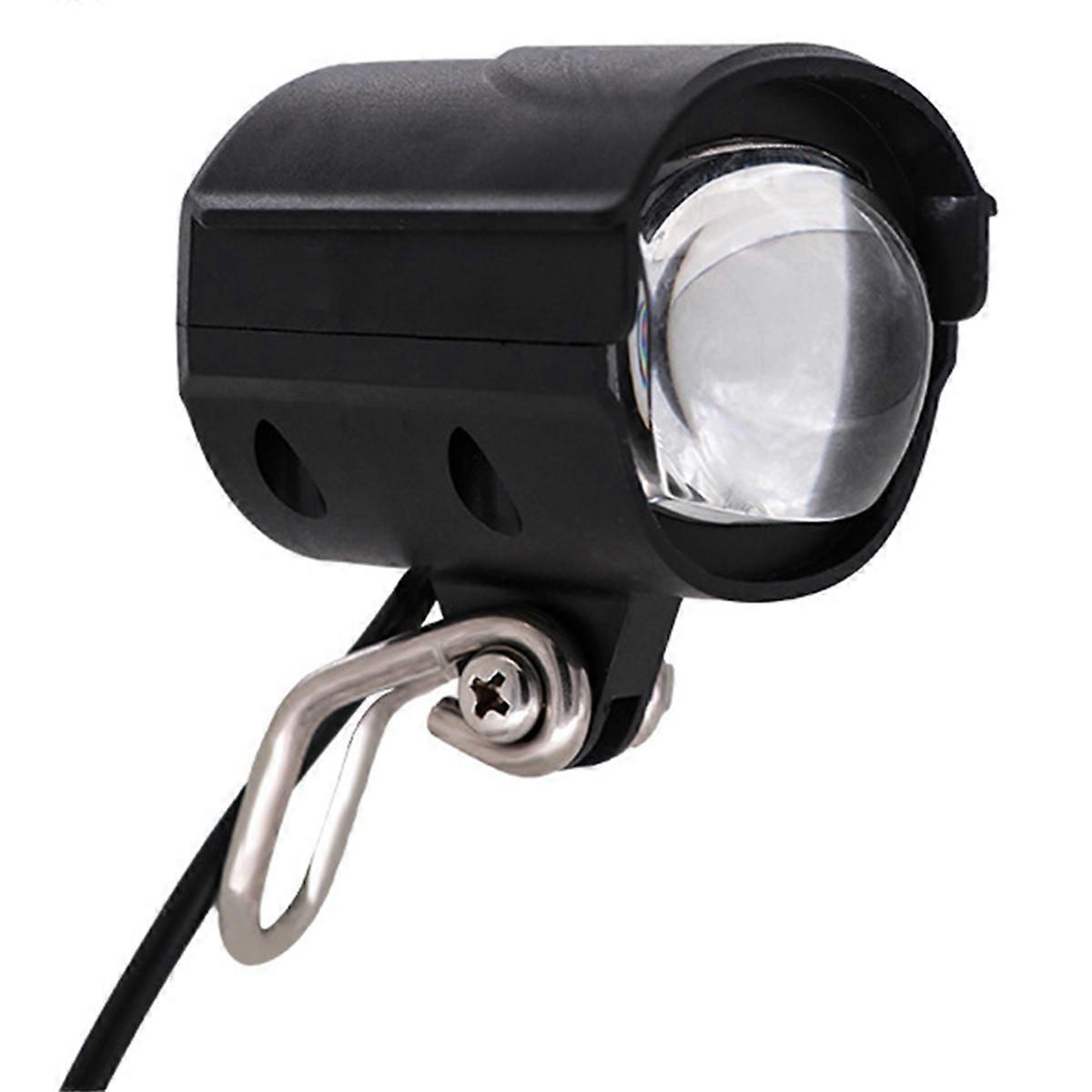 E-Bike Led Headlight Bicycle Light with 80-100db Loud Horn Waterproof ...