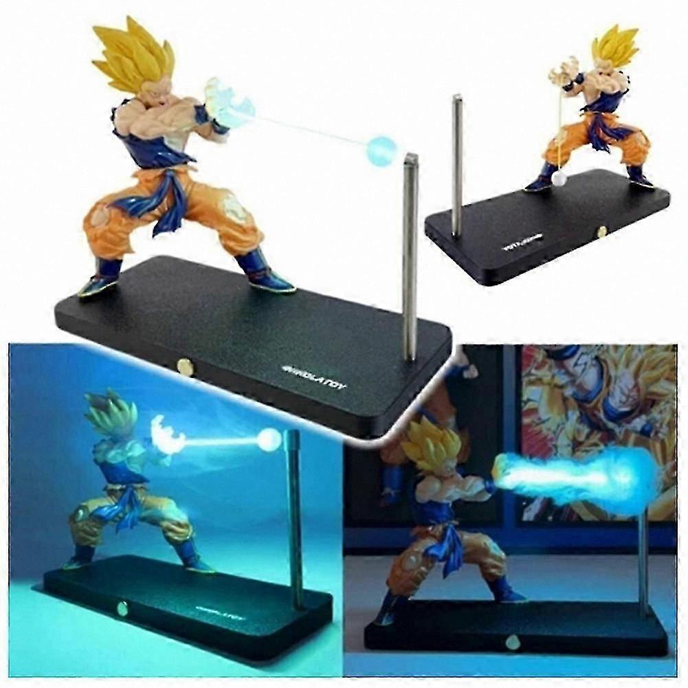 USB Rechargeable Anime Style Energy Wave Desk Lamp for Home and Office ...