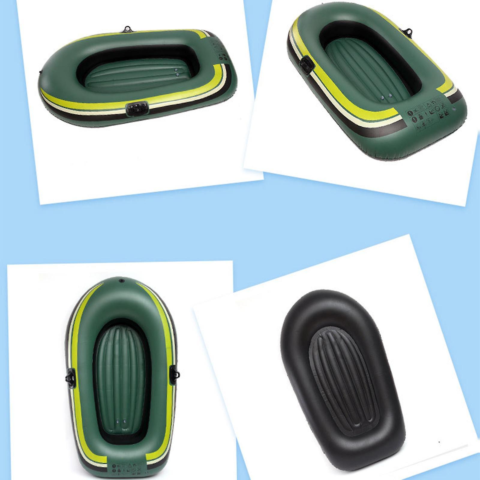 Inflatable Dinghy Boat Boat Floats Inflatable Kayak for Lakes Travel ...