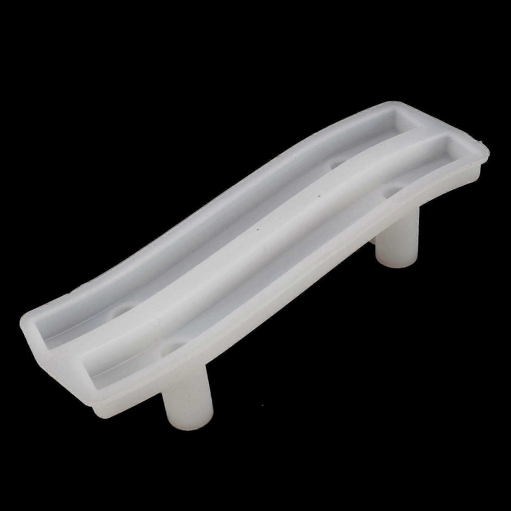 4 Set Tray Handle Resin Mold, Silicone Epoxy Casting Mold For Diy Cabinet Door Handles, Drawer ...