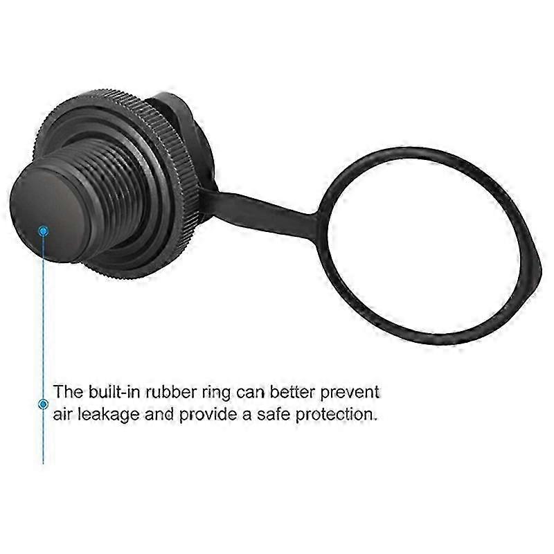 5 Pcs Air Valve Inflatable Boat Spiral Air Plugs Inflation Replacement ...