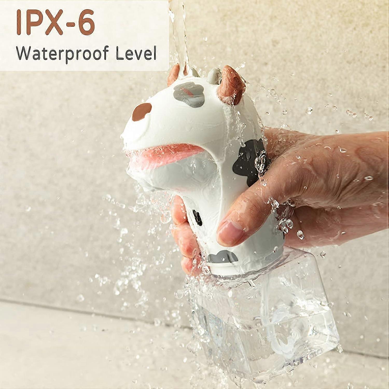 LINJOU Automatic Soap Dispenser, Cute Touchless Foaming Soap Dispenser ...