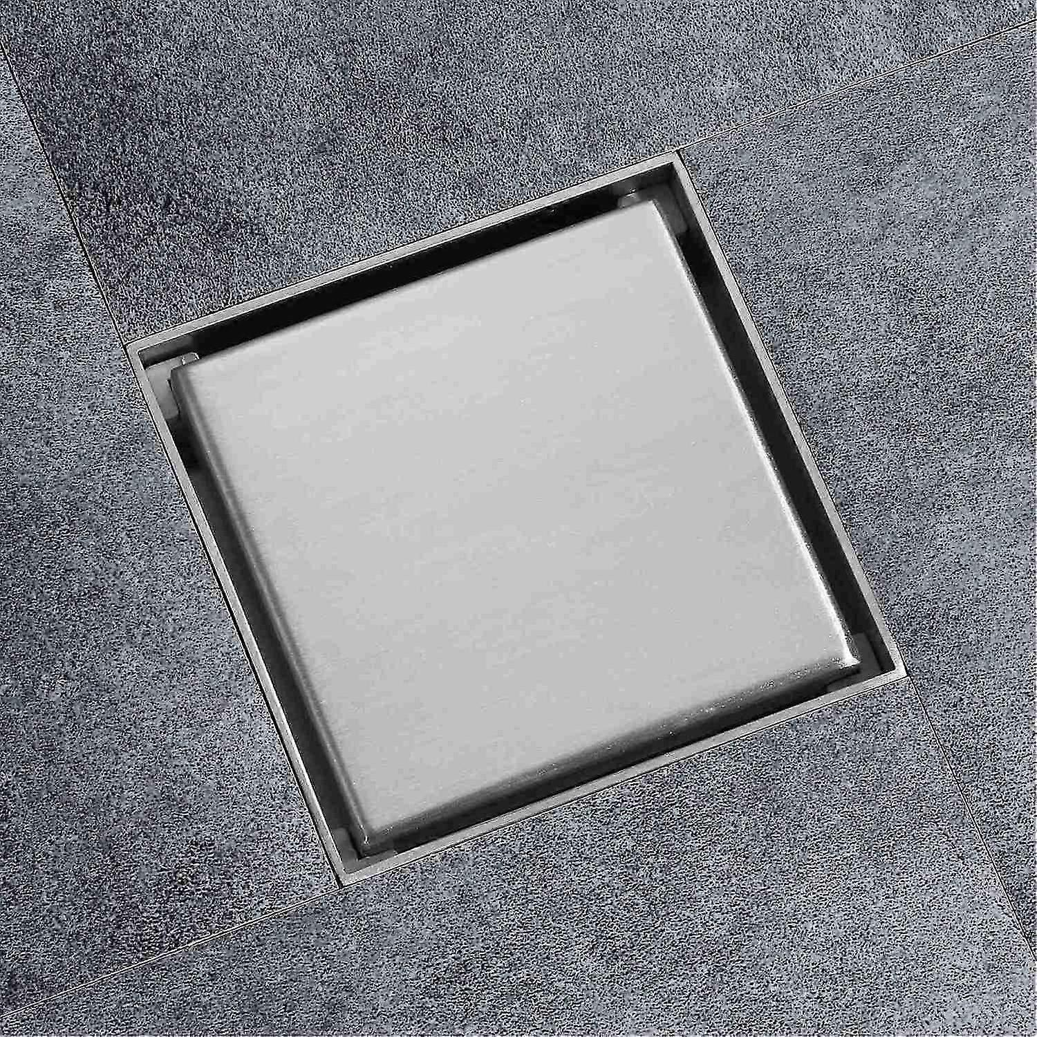 Tile Insert Square Stainless Steel Floor Drain 100X100mm Waste Grates ...