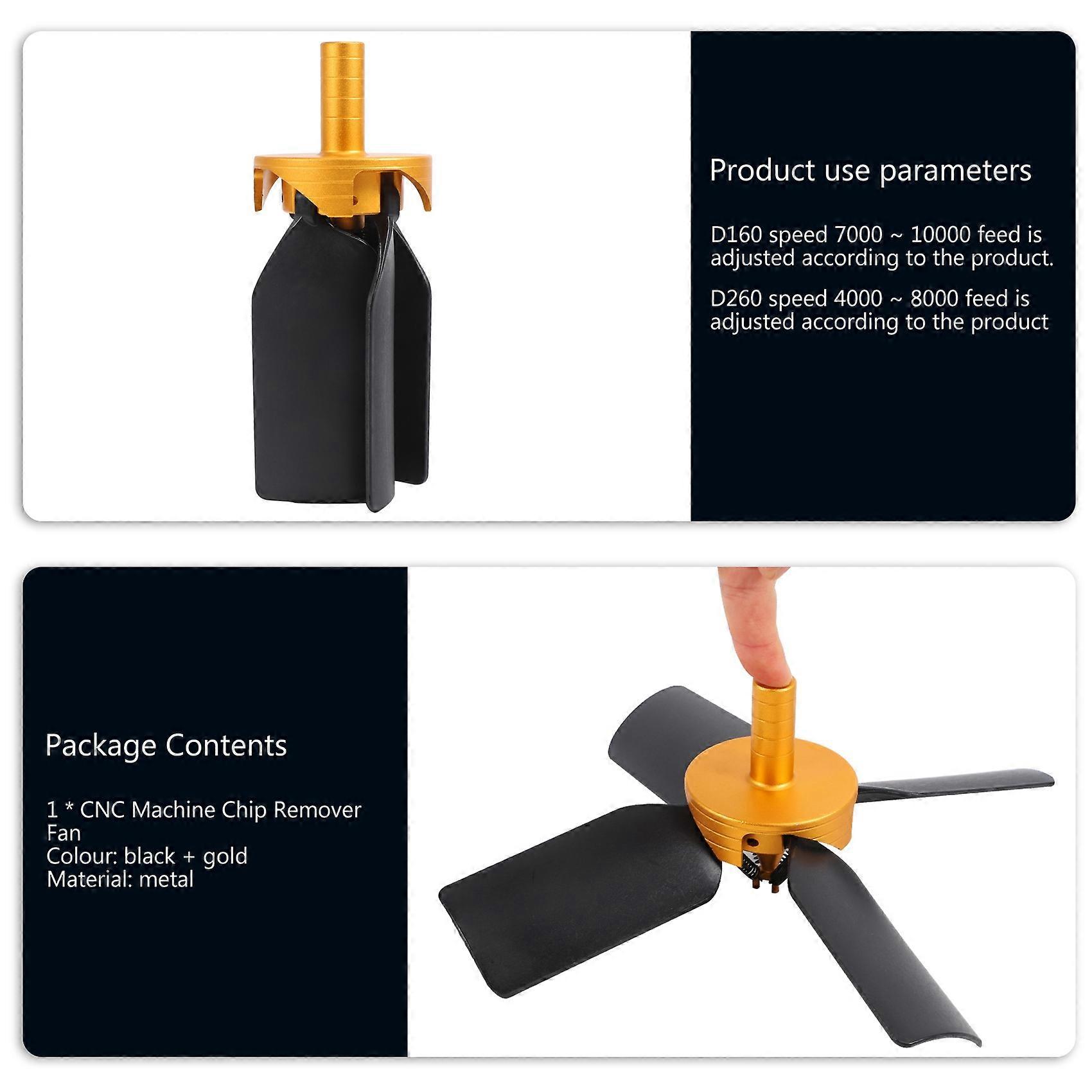 D16 CNC Machine Chip Removal Fan Scrap Sweeper Automatic Cleaning Tool ...