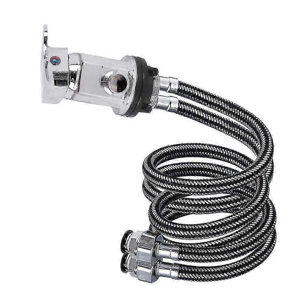 Chrome Caravan Motorhome Campervan Shower Mixer Tap Outlet 1/2 With ...