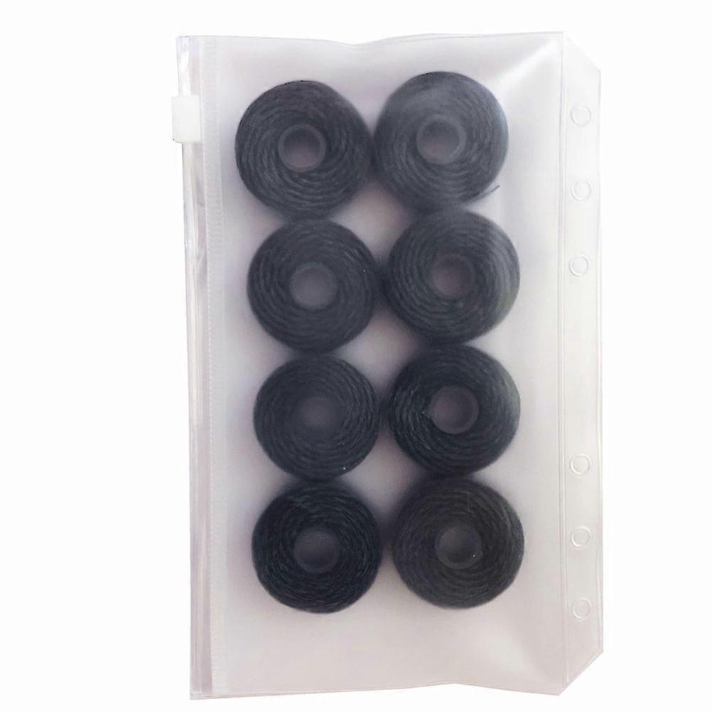 8 Pack 50m Bamboo Charcoal Dental Flosser Built-in Spool Wire Toothpick ...