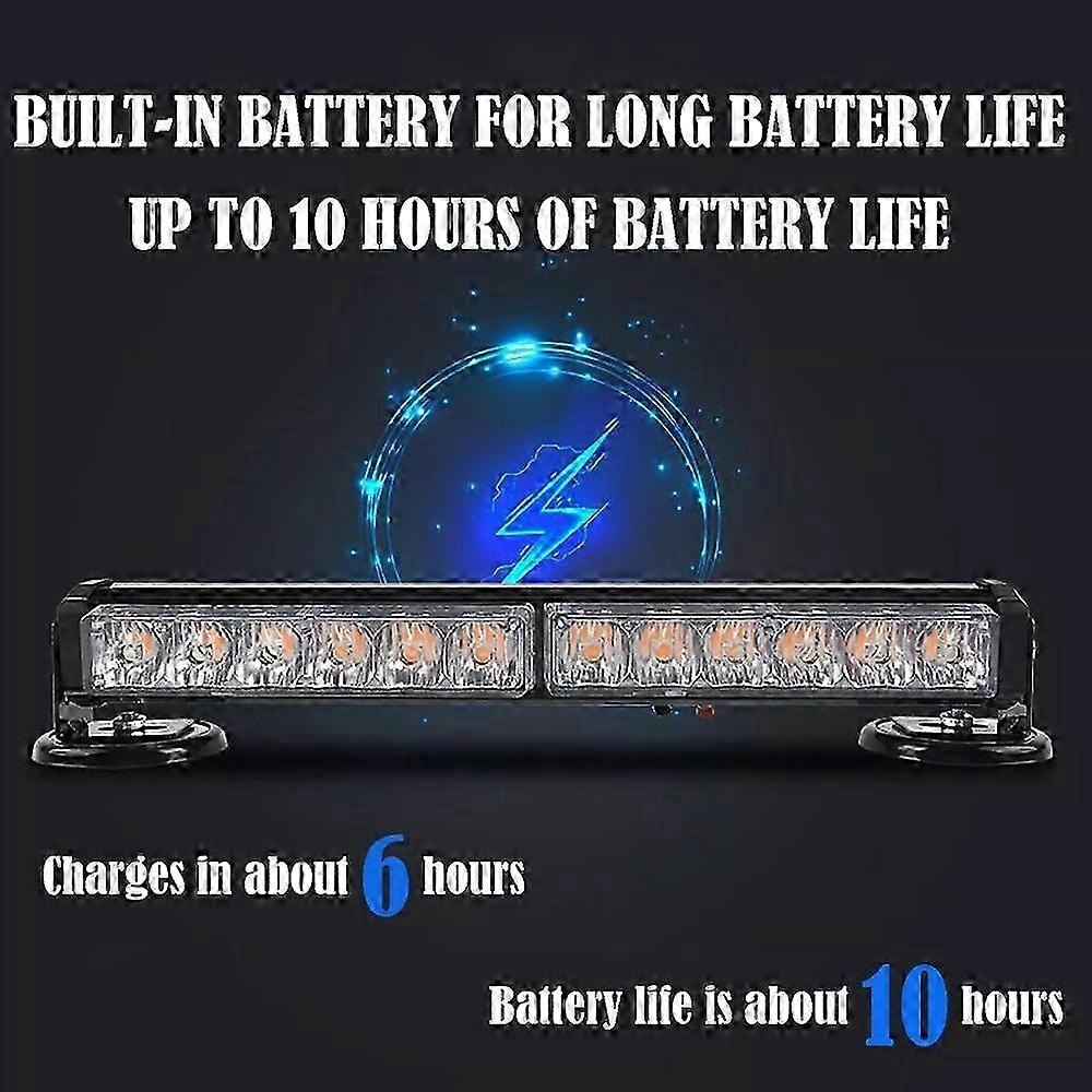 Car Strong Magnetic Flash Light, 6LED Car Emergency Trunk Warning Lamps ...