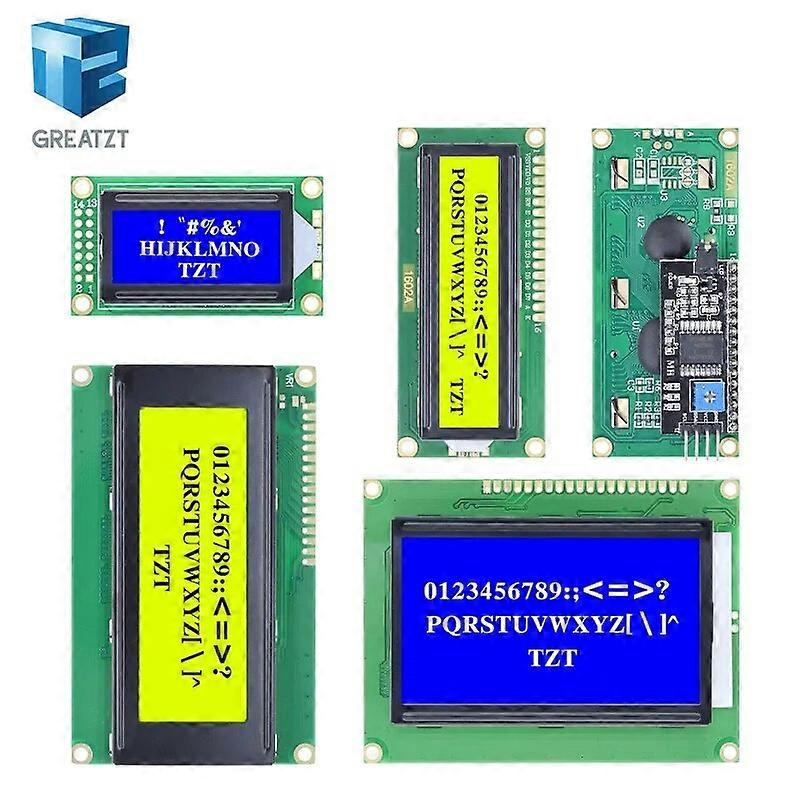 LCD Module Blue Green Screen For Arduino 0802 1602 2004 12864 LCD ...